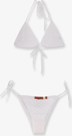 Missoni Embroidered and lined bikini - MISSONI - gender_Woman