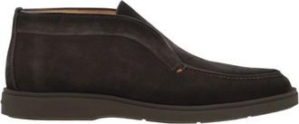 Santoni Homme, Chaussures, Brun, Taille: 43 1/2 EU Suede Desert Boot