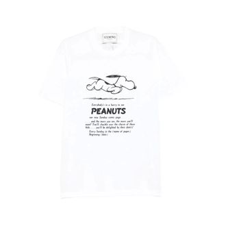 Iceberg Homme, Tops, Blanc, Taille: L T-shirt Coupe Standard avec Logo en Relief