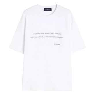 Sportmax Baumwoll-T-Shirt - - Tops - Damen - Wei&szlig; - XS