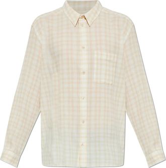 AllSaints Homme, Chemises, Beige, Taille: 2XL Casual Chemises