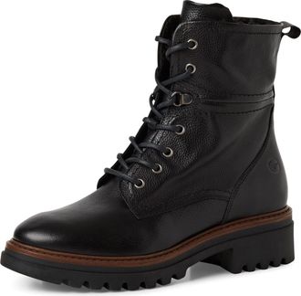 Tamaris Damen Stiefel Leder schwarz 39