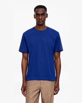 Arket Lockeres T-Shirt 220 GSM -Blau