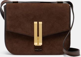 DeMellier Schultertasche Vancouver aus Veloursleder