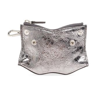Alexander McQueen Logo Pouch Schl&uuml;sselanh&auml;nger - - Accessories - Damen - Grau - ONE SIZE