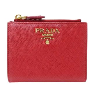 Prada Portefeuille Pre-owned (bi-pli) - Femme - Pre-owned - Rouge - Taille: ONE Size