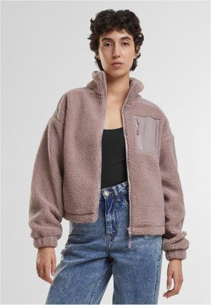 Urban Classics Kurzjacke Ladies Sherpa Mix Jacket