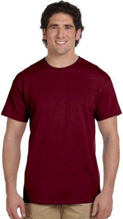Fruit Of The Loom T-shirt - - Uni Homme - Rouge - Bordeaux - Medium