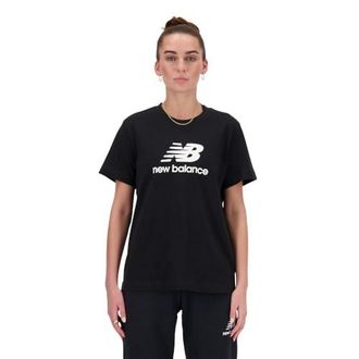 New Balance Sport Essentials Jersey Logo T-Shirt pour Femme Black L