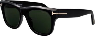 Tom Ford Homme, Accessoires, Noir, Taille: 53 MM Finn-02 Lunettes de soleil