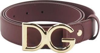 Dolce & Gabbana Femme, Accessoires, Rouge, Taille: ONE Size Ceintures