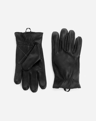 Arket Lederhandschuhe Eirik Von Hestra -Schwarz