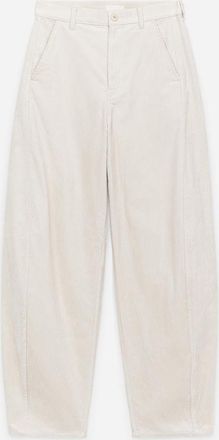 Arket Cordhose Mit Barrel Leg -Beige