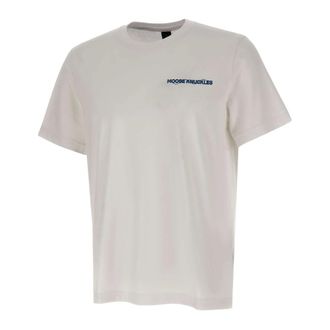 Moose Knuckles Homme, Tops, Blanc, Taille: M Mindfold T-Shirt