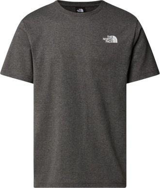 The North Face Herren S/S Redbox T-Shirt, TNF Medium Grey Heather, XS