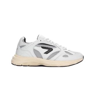 HUB Retro Herren Sneaker Ice/White/Black - - Shoes - Herren - Wei&szlig; - 45 EU