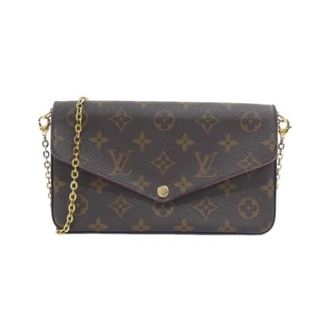 Louis Vuitton Pre-owned Monogram Pochette Ferry Schultertasche - - Pre-owned - Damen - Braun - ONE SIZE