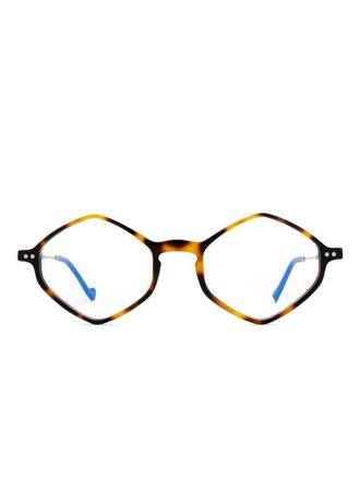 Eyepetizer lunettes de vue Douze à monture géométrique - Marron