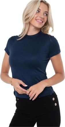 Guess Femme, Tops, Bleu, Taille: 40 FR T-Shirt