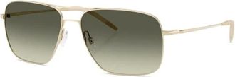 Oliver Peoples Homme, Accessoires, Jaune, Taille: 58 MM Clifton Lunettes de soleil