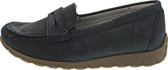 Waldläufer H-Lucy Damen Mokassin in Blau, Größe 5