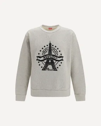 Kenzo Kenzo Eiffel Tower design cotton Sweatshirt Male XL
