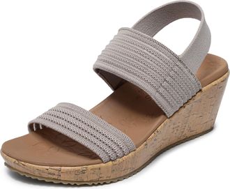 Skechers Beverlee Sheer Luck Damenschuh, Taupe, 35.5 EU