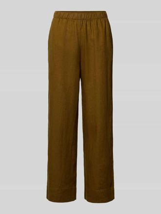 Mango Leinenhose mit elastischem Bund Modell LINO
