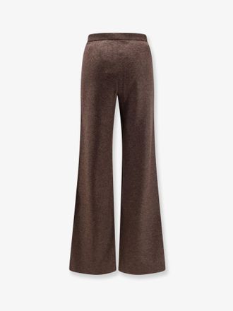 Loro Piana Womens Trousers Robin Novalis Brown Cashmere