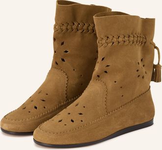 Isabel Marant Isabel Marant Boots Woosta Mit Cut-Outs beige