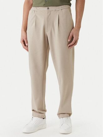 Calvin Klein Stoffhose LV04LF607G Beige Tapered Fit