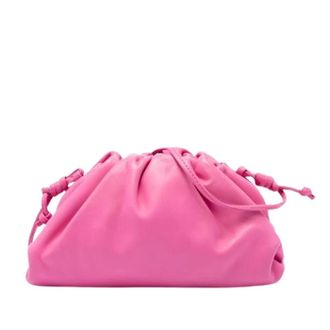 Bottega Veneta Sac bandouli&egrave;re en cuir Pre-owned - Femme - Pre-owned - Rose - Taille: ONE Size
