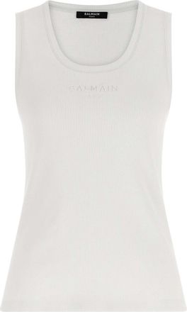 Balmain Top - Blanc