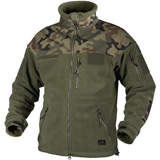 Helikon-Tex Helikon Hommes Infanterie Duty Toison Veste Olive Vert / PL Woodland taille L