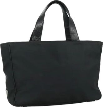 Prada Pre-owned Nylon sacs-main - Femme - Pre-owned - Noir - Taille: ONE Size