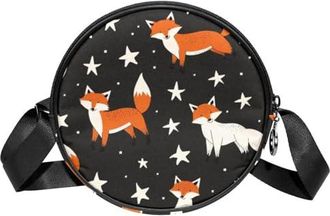 Generic Sac &agrave; bandouli&egrave;re Circle pour femme, petit sac &agrave; bandouli&egrave;re avec fermeture &eacute;clair, bretelles r&eacute;glables, sac &agrave; main rond d&eacute;contract&eacute; pour femmes et fi