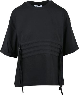 Alpha Studio Femme, Tops, Noir, Taille: 38 FR T-Shirt