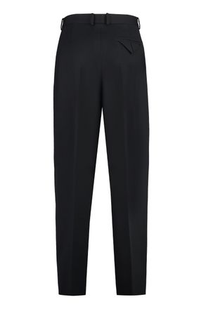 Bottega Veneta Womens Wool Tailored Trousers Black Wool; Cotton Trouser Suits