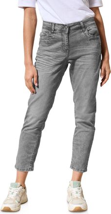 Cecil Damen B378647 Jeans im Casual Fit, mid Grey Used wash, 30W x 26L