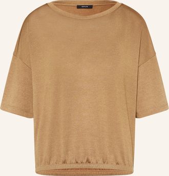 OPUS T-Shirt Salien braun