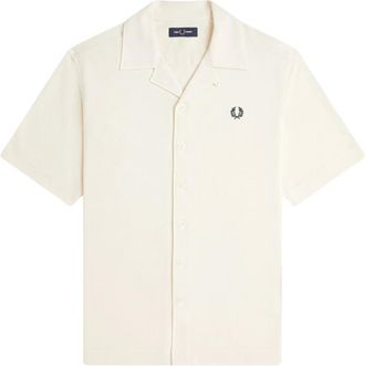 Fred Perry Homme, Chemises, Beige, Taille: L Fred Perry Chemises Beige