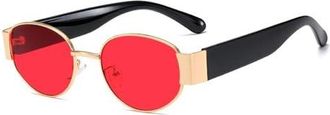 Generic Lunettes De Soleil Vacances &Agrave; Petite Monture For Hommes, Plein Air, Conduite, Sport For Femmes(Red)