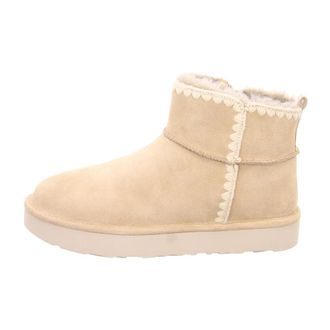 Gabor Plateau-Stiefelette - - Shoes - Damen - Beige - 38 1/2 EU