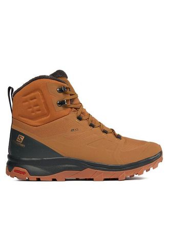 Salomon Trekkingschuhe Outblast Thinsulate Climasalomon Waterproof L47382500 Braun