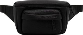 A|X Armani Exchange Sac banane textur&eacute; - Homme - Sacs - Noir - Taille: ONE Size