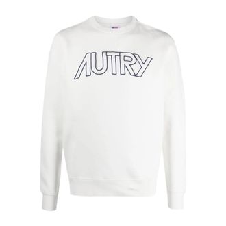 Autry Stylischer Sweatshirt f&uuml;r M&auml;nner - - Sweatshirts & Hoodies - Herren - Wei&szlig; - XS