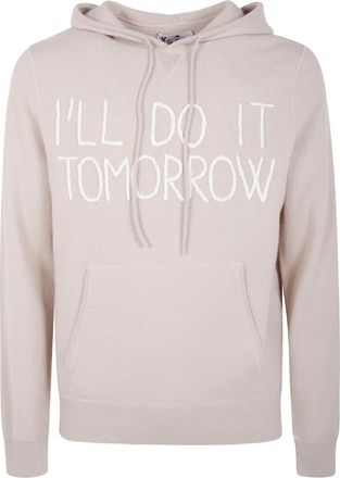 MC2 Saint Barth Bestickter Kapuzenpullover - Nude