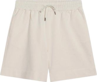 Moncler Homme, Shorts, Blanc, Taille: XS Sweat Shorts