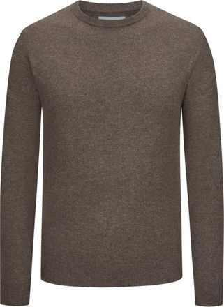 Tom Rusborg Leichter Kaschmirpullover mit Rundhalsausschnitt in