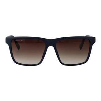 Lacoste Rechteckige Sonnenbrille - - Accessories - Herren - Blau - 57 MM